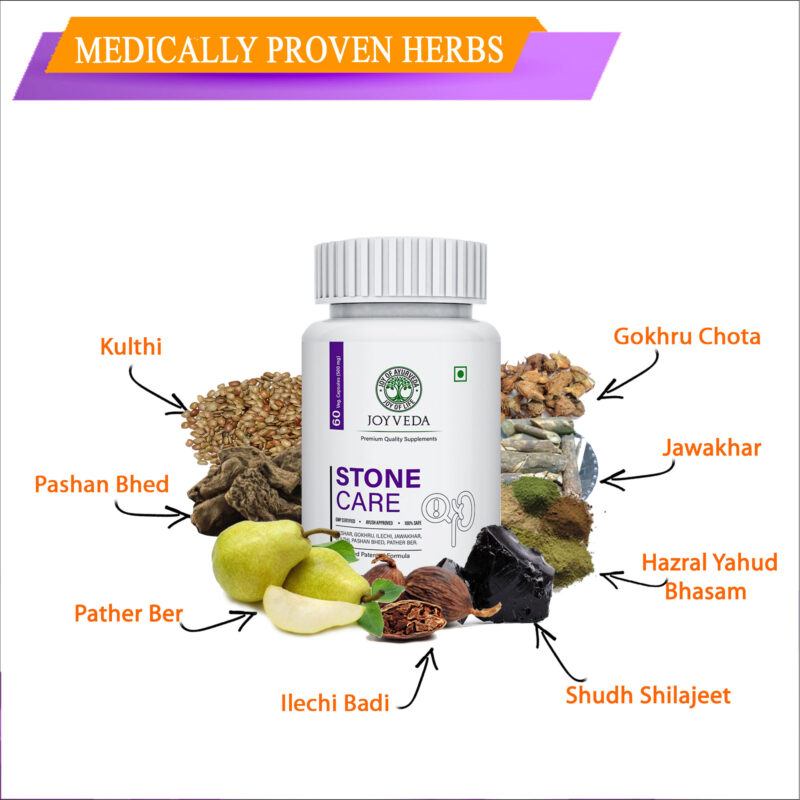 JoyVeda Stone Care Supplement (60 Capsules) – Joyveda.in