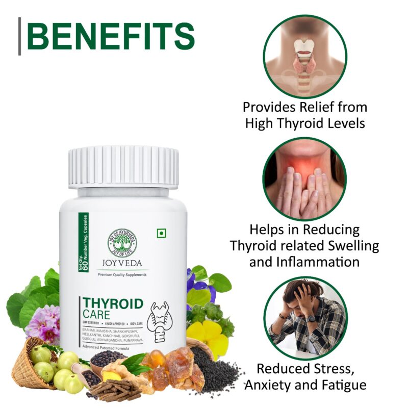 JoyVeda Thyroid Care (60 Capsules) – Joyveda.in